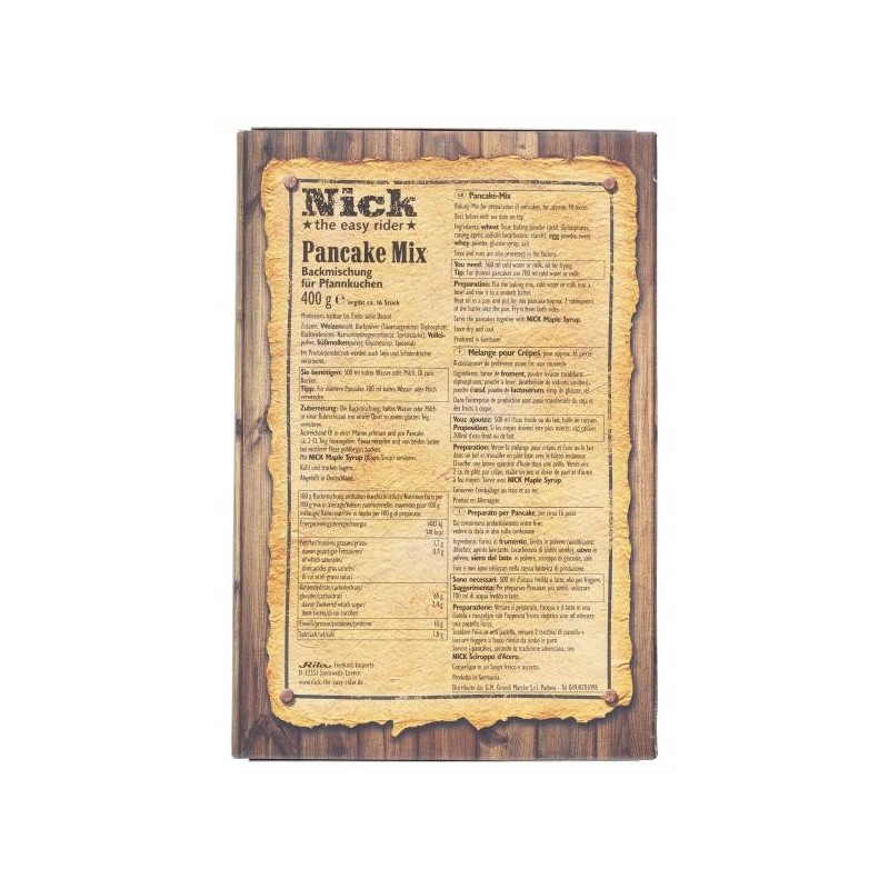 Nick Pancake Mix