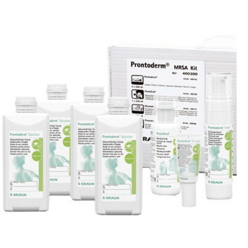 Zestaw do czyszczenia B. Braun Prontoderm® MRSA Rozwiązanie systemowe ...