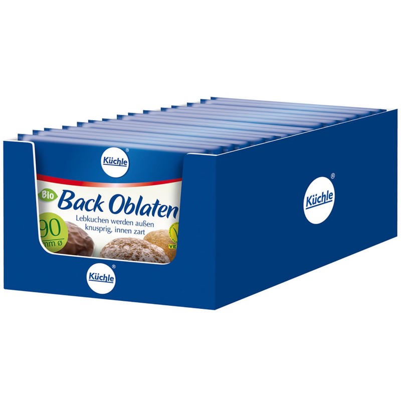 Küchle Back Oblaten Bio 90mm